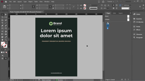 How to create template files in InDesign | StudioRat